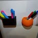 Magnetic Fridge Pen Marker Pencil Holder Kitchen Storage Refrigerator ...