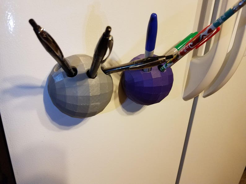 Magnetic Fridge Pen Marker Pencil Holder Kitchen | Etsy