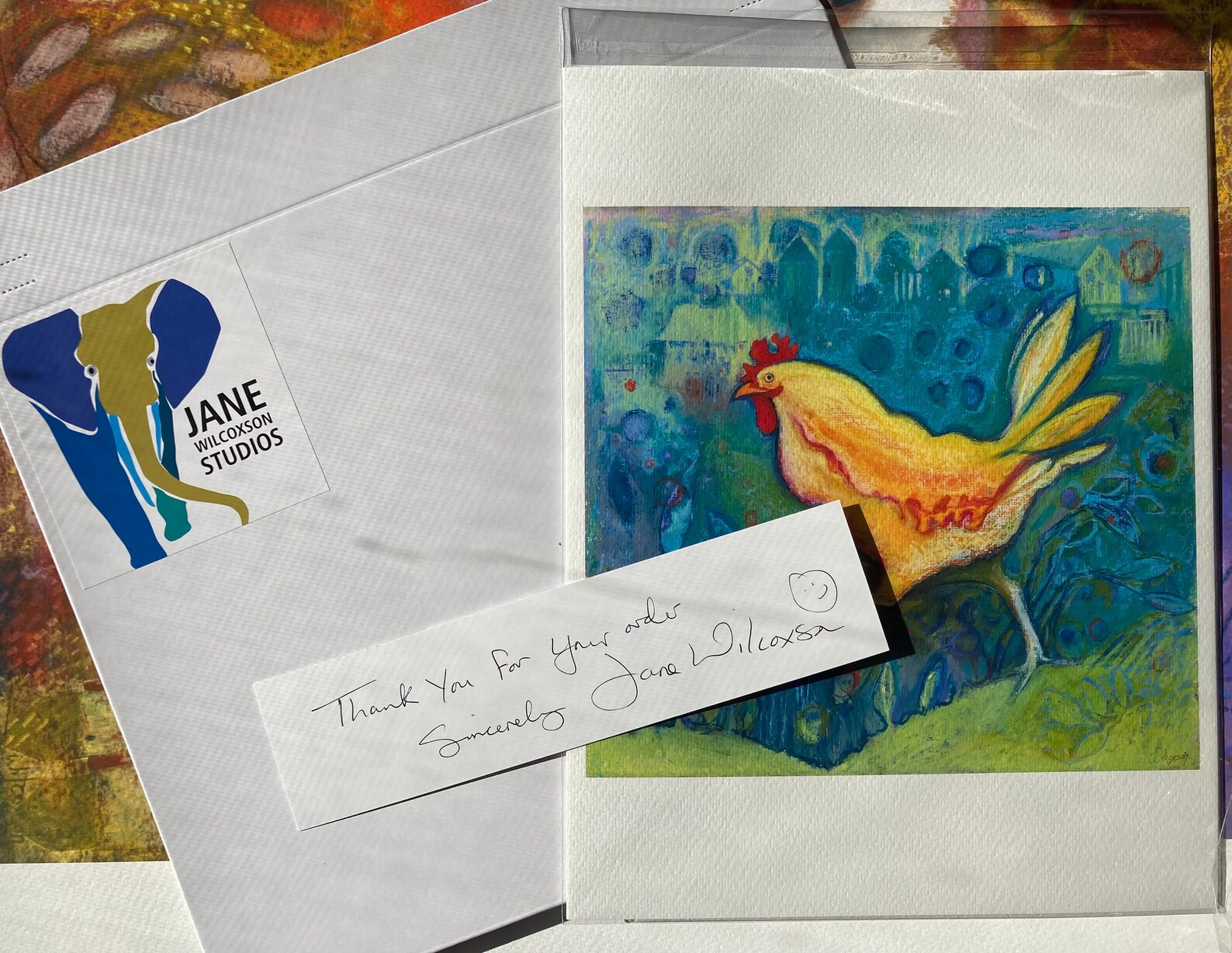 Chicken - Rooster Giclee Art Print - Painting - Wall Art Decor - Fun ...