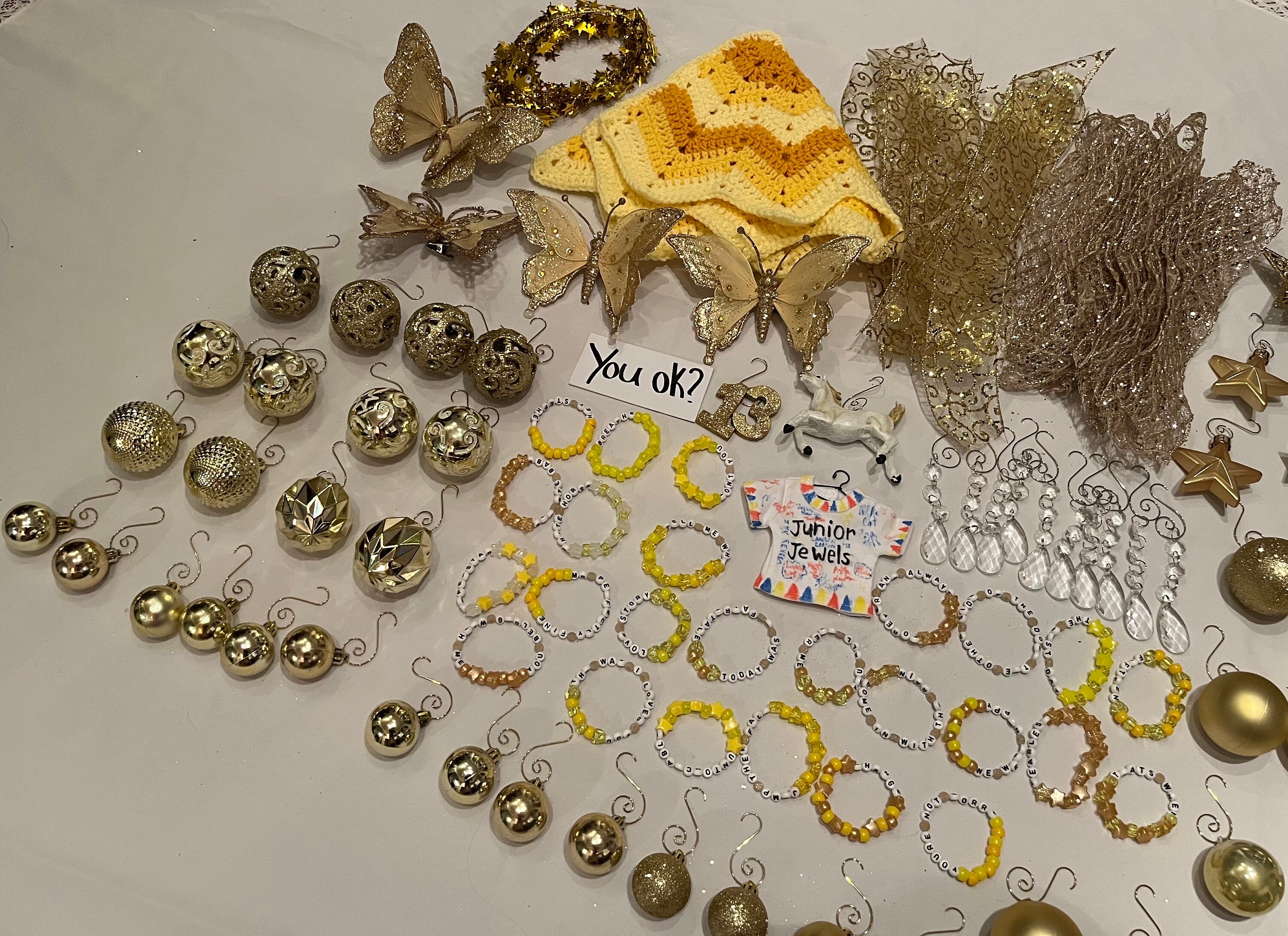Taylor Swift Fearless taylors Version Album Themed Tree Decorations ...