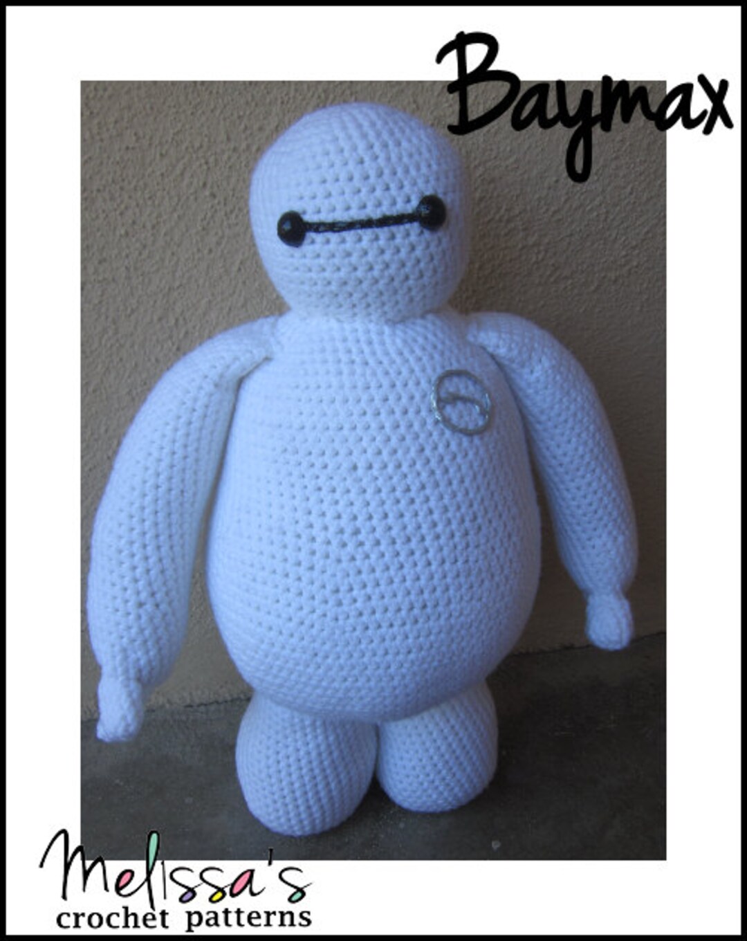 Crochet Pattern - Baymax From Big Hero 6 - Etsy