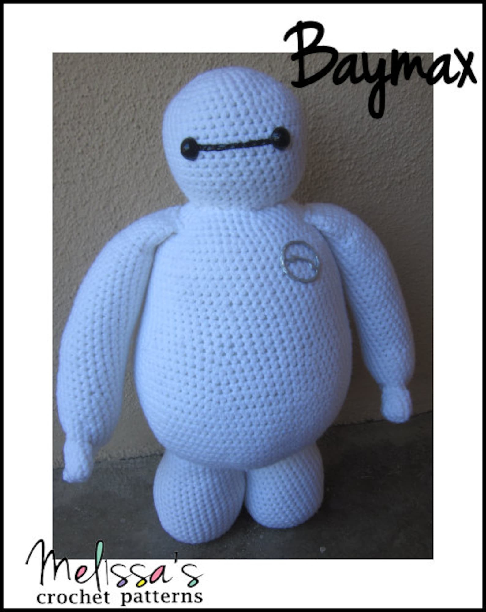 Crochet Pattern Baymax From Big Hero 6 | Etsy