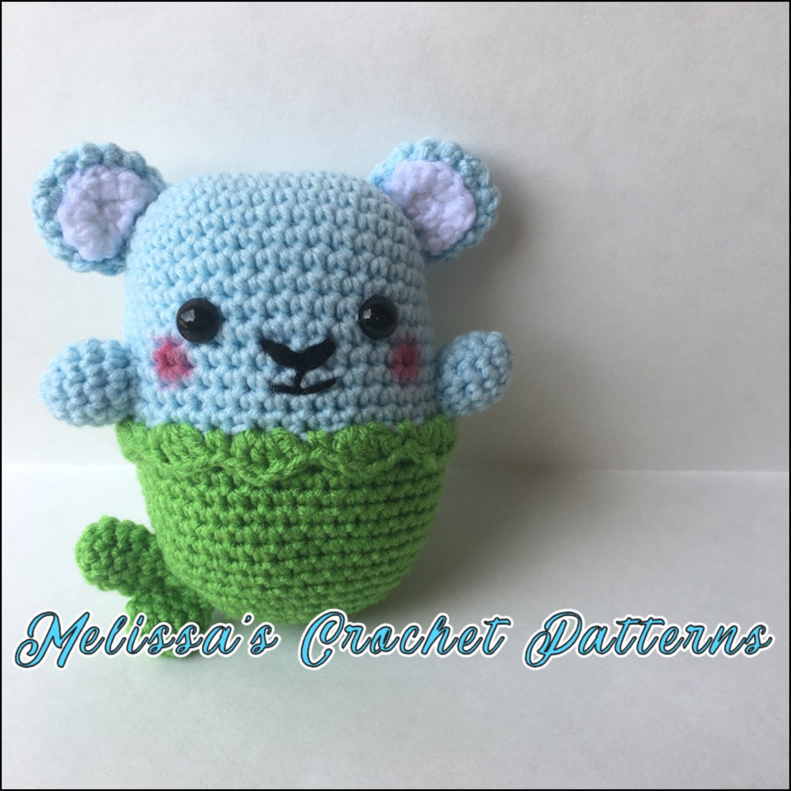 Crochet Pattern Mer-bear | Etsy