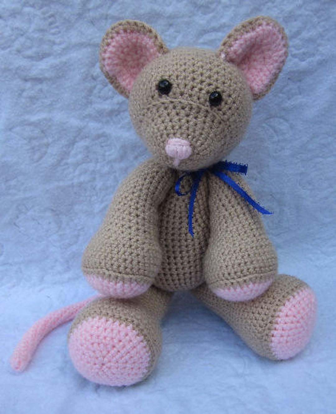 The Adorable Mouse Crochet Pattern - Etsy
