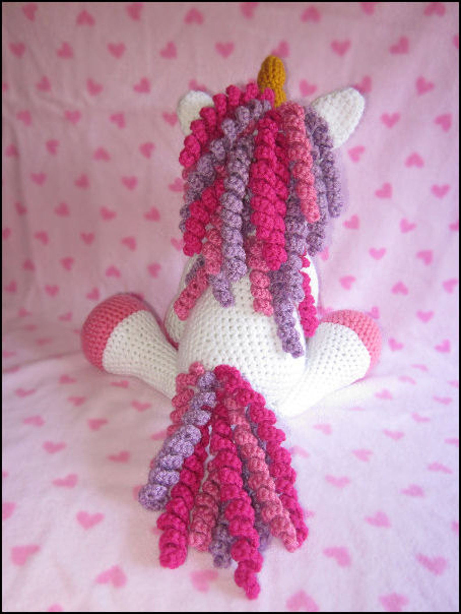 Crochet Pattern - the Adorable Unicorn - Etsy