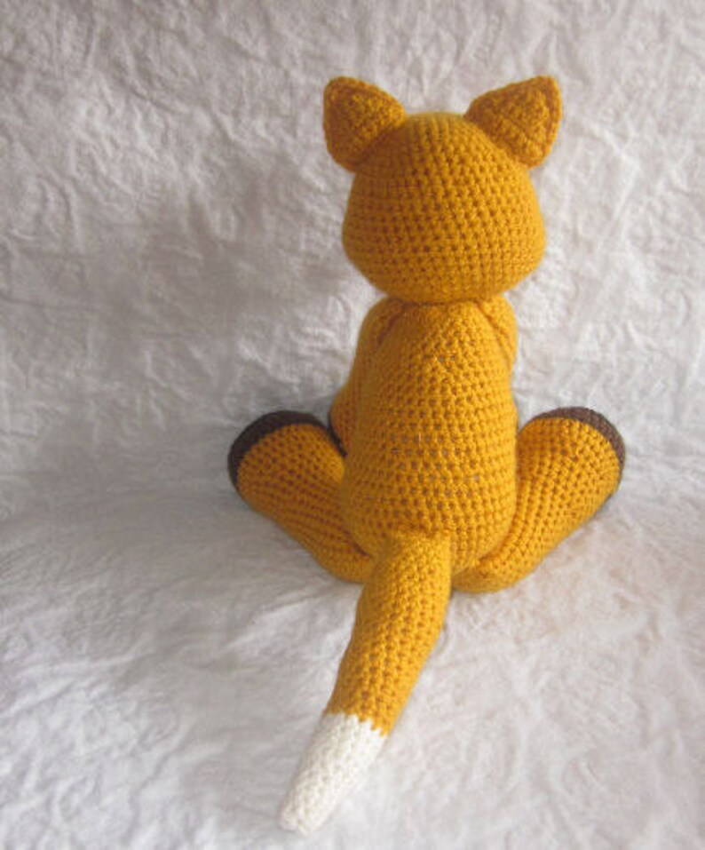 The Adorable Fox Crochet Pattern - Etsy