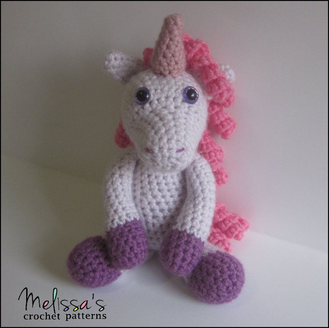 Crochet Pattern - Annabelle the Unicorn - Etsy