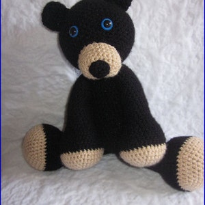 The Adorable Bear Crochet Pattern - Etsy