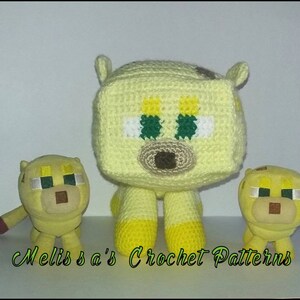 Crochet Pattern - Minecraft Ocelot - Etsy