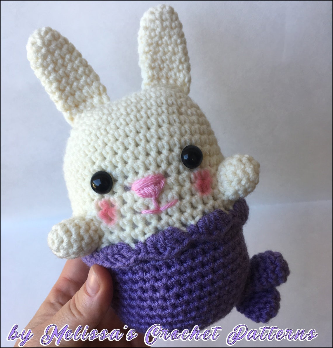 Crochet Pattern Mer-bunny - Etsy