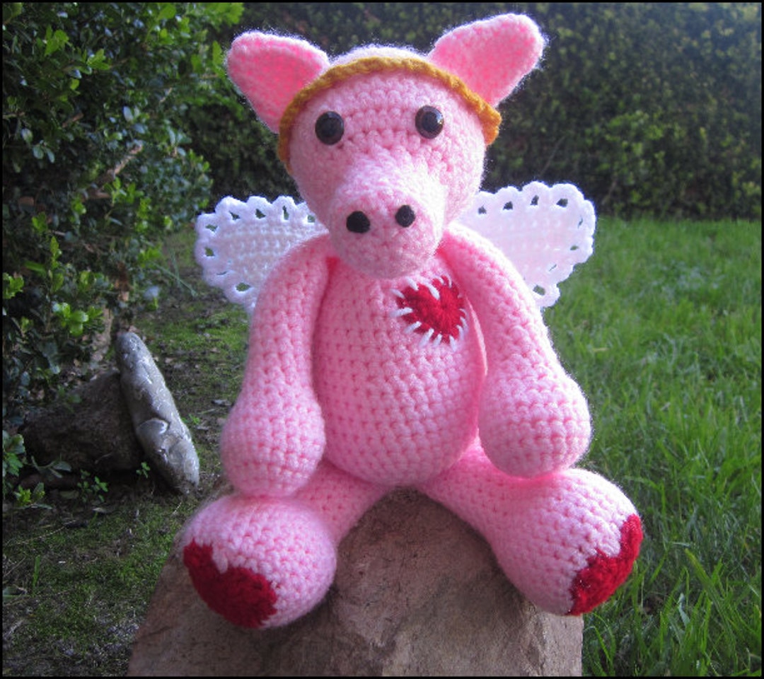 Crochet Pattern - Cupig the Valentine's Day Pig - Etsy