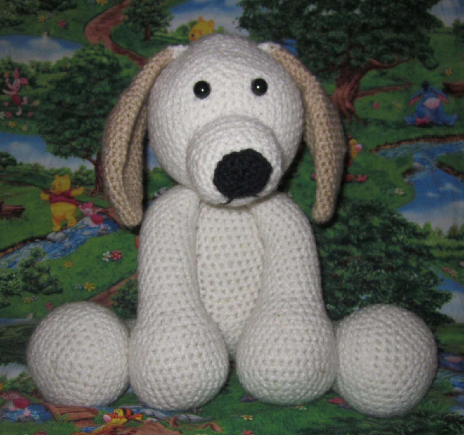 The Adorable Puppy Crochet Pattern | Etsy