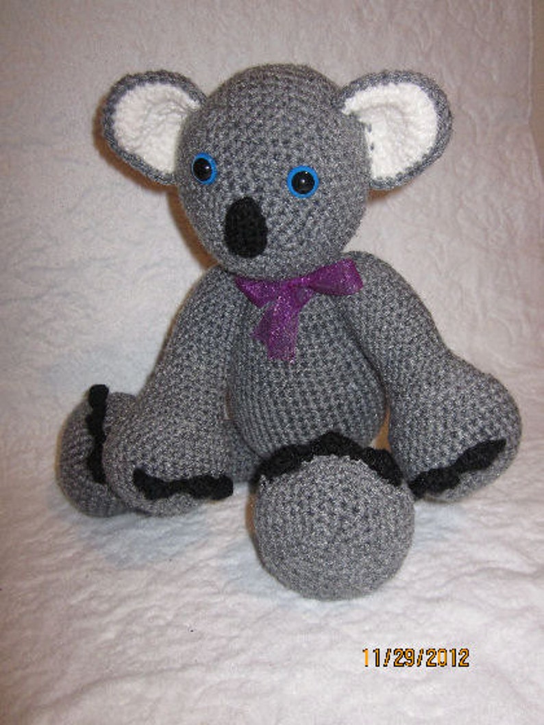 The Adorable Koala Bear Crochet Pattern | Etsy