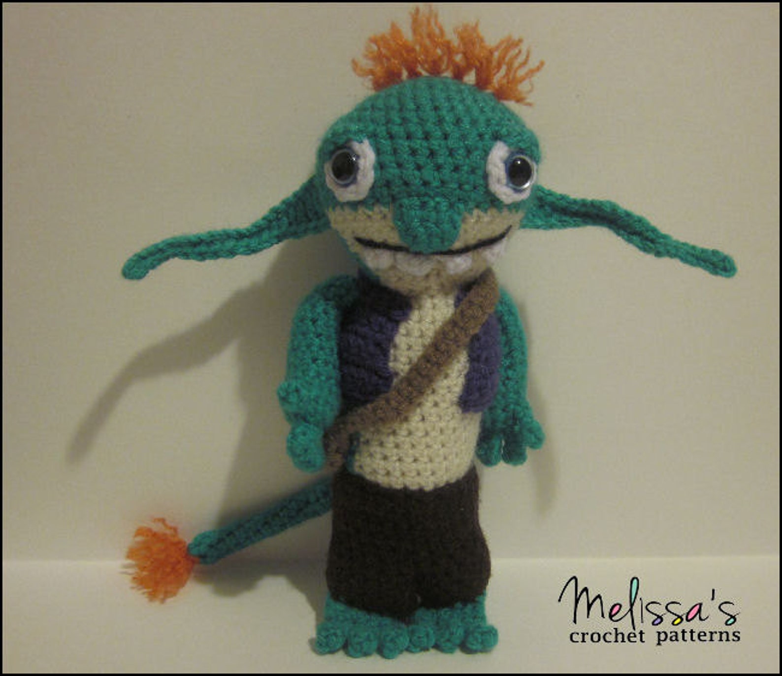 CROCHET PATTERN Bobgoblin - Wallykazam - Etsy