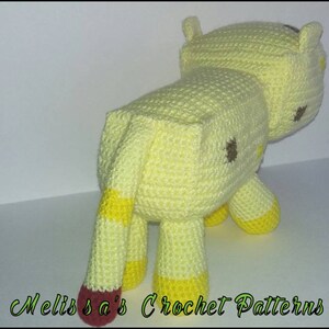 Crochet Pattern Minecraft Ocelot - Etsy