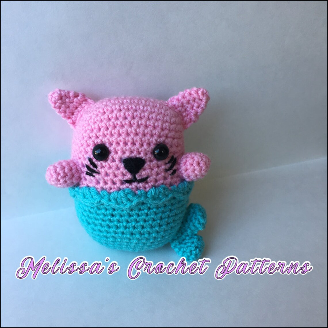Crochet Pattern Mer-kitty - Etsy