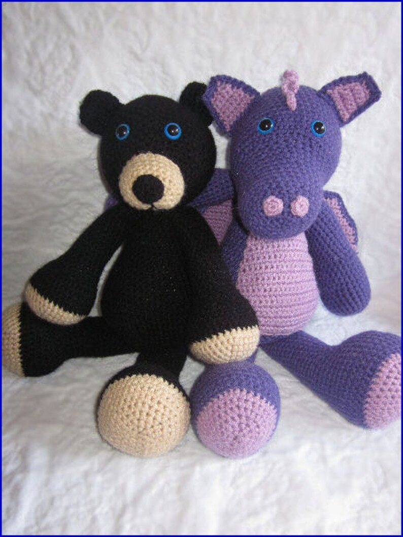 The Adorable Bear Crochet Pattern - Etsy