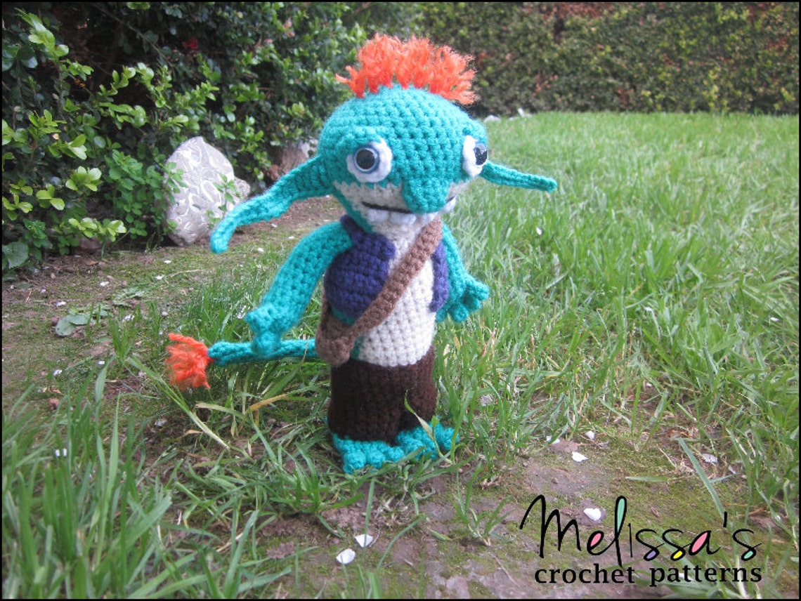 CROCHET PATTERN Bobgoblin - Wallykazam - Etsy UK