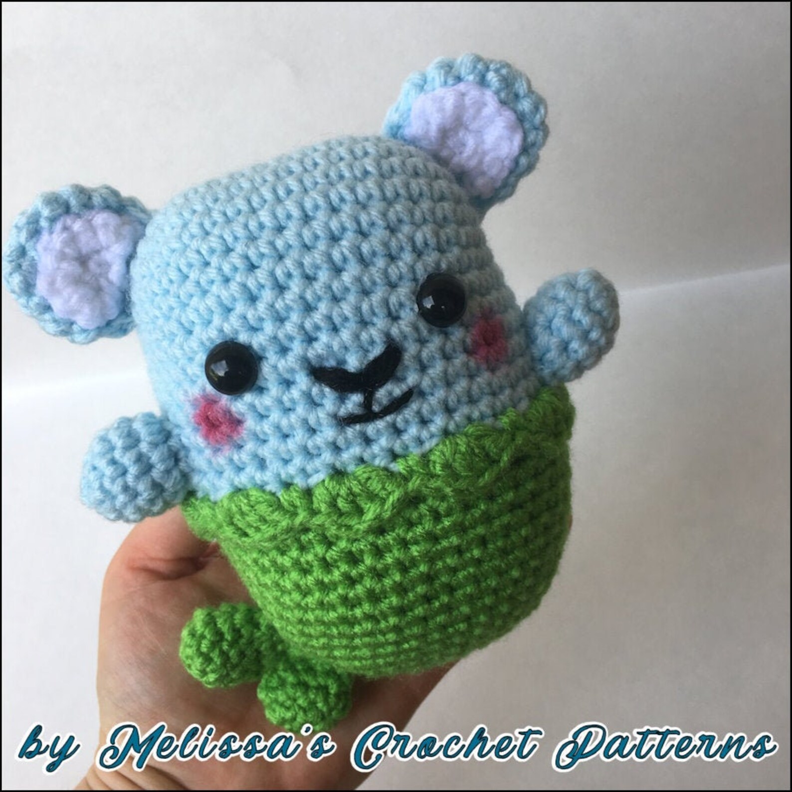 Crochet Pattern Mer-bear | Etsy