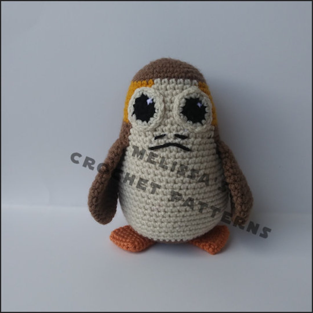 Crochet Pattern ~ Star Wars Porg - Etsy