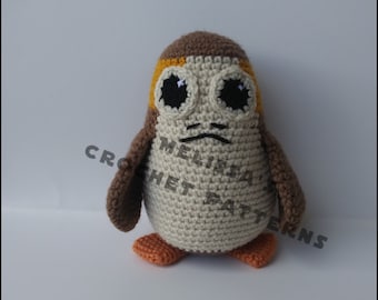 Porg Star Wars Mini Amigurumi Pattern PDF Crochet Pattern - Etsy