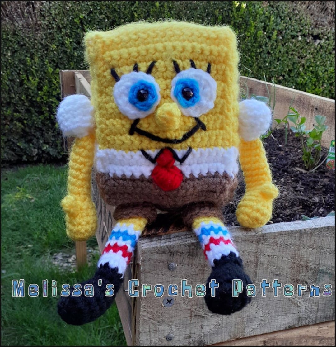 Crochet Pattern - Spongebob Squarepants - Etsy