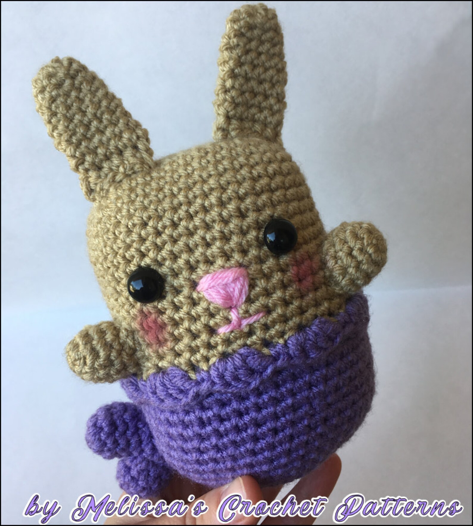 Crochet Pattern Mer-bunny - Etsy