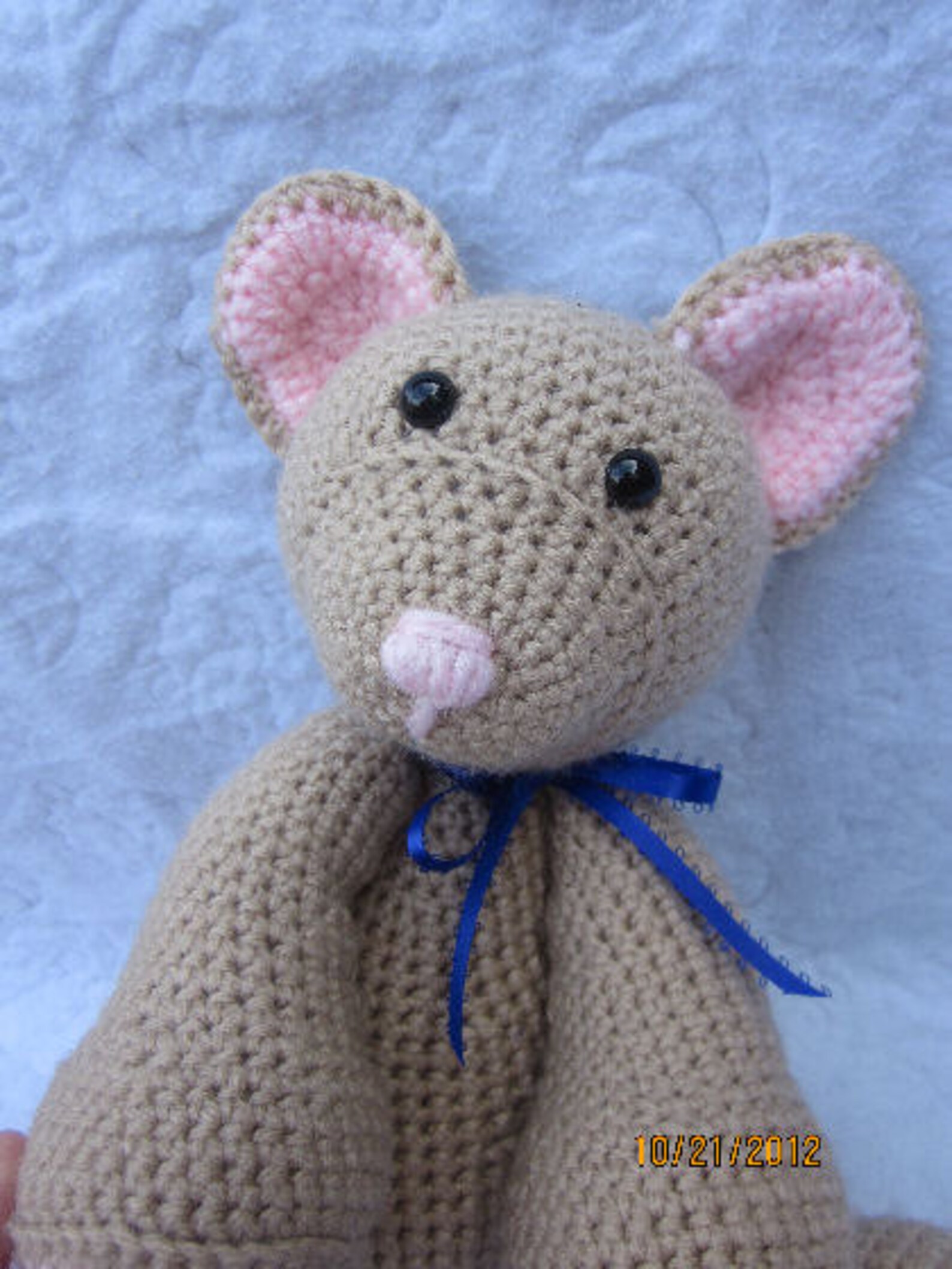 The Adorable Mouse Crochet Pattern | Etsy