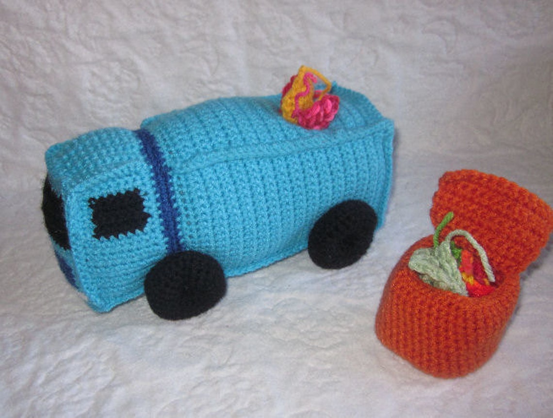 Garbage Truck Crochet Pattern - Etsy