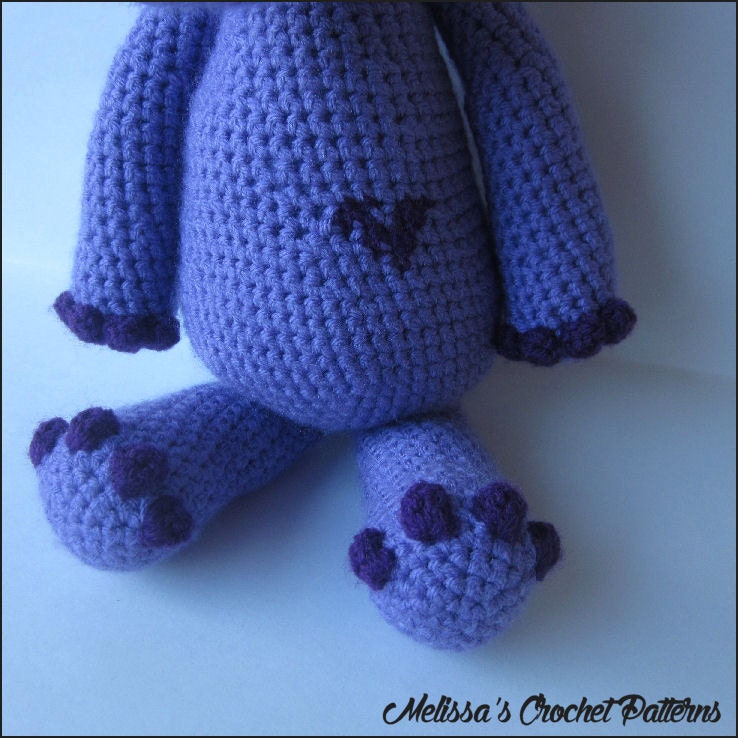 Crochet Pattern - the Cheeky Hippo - Etsy