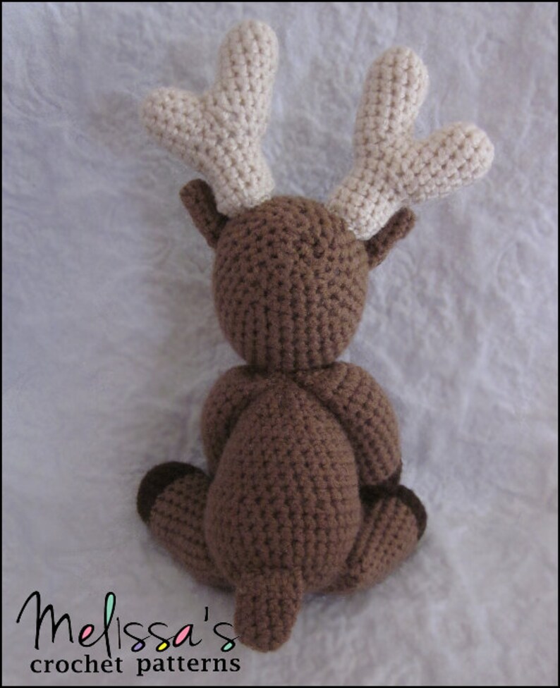 Crochet Pattern - Ricky the Reindeer - Etsy