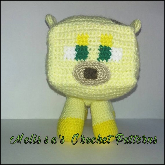 Crochet Pattern Minecraft Ocelot | Etsy