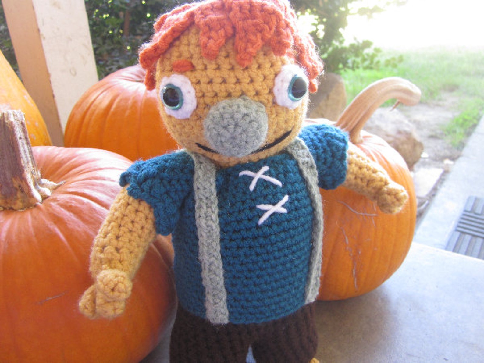 CROCHET PATTERN Ogre Doug Wallykazam - Etsy