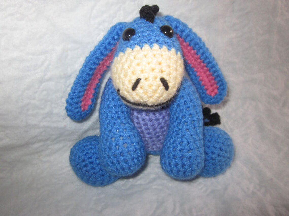 Crochet Pattern - Eeyore - Etsy