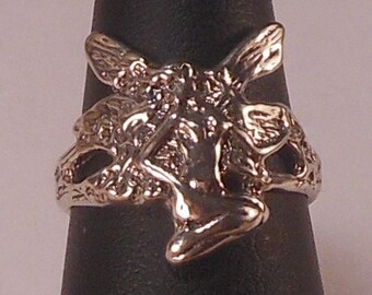 Sterling Silver Ring Lucky Fairy Ringgoddess Ringsilver Ring - Etsy UK