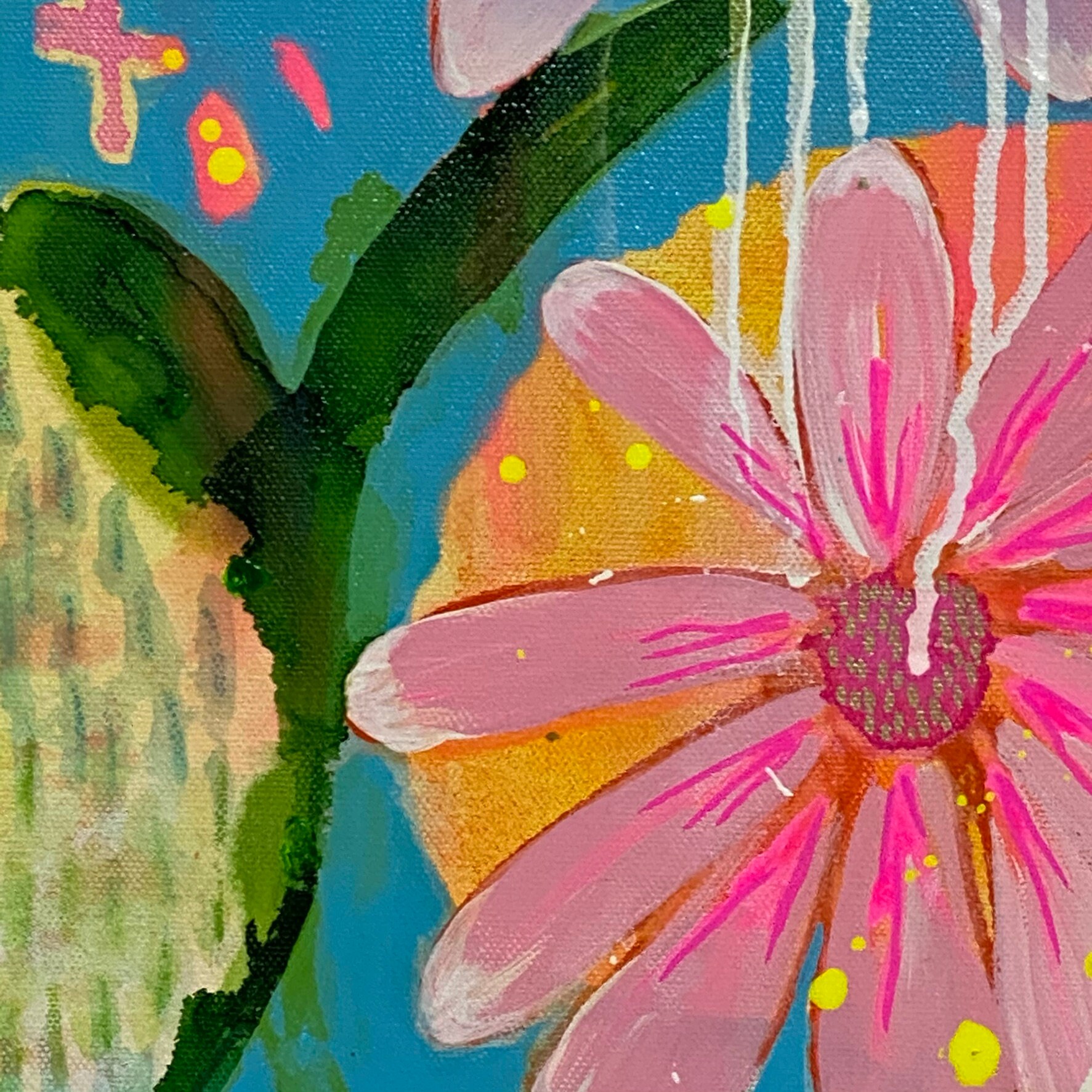 Drippy Flowers - Etsy