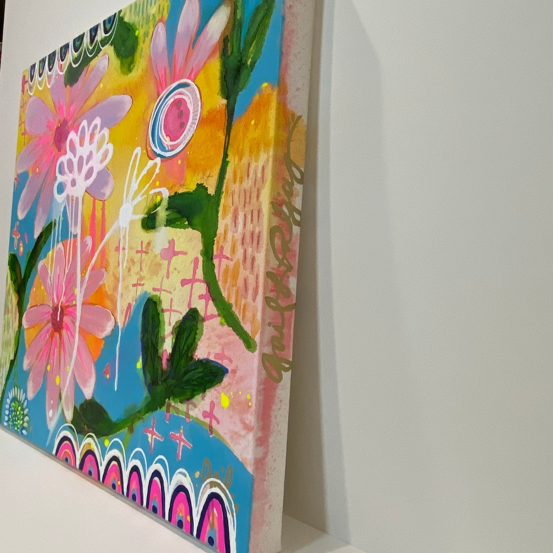 Drippy Flowers - Etsy