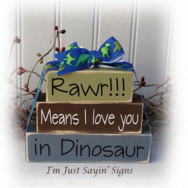 Dinosaur Rawr - Etsy