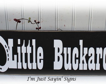 Little Buckaroo Sign - Etsy