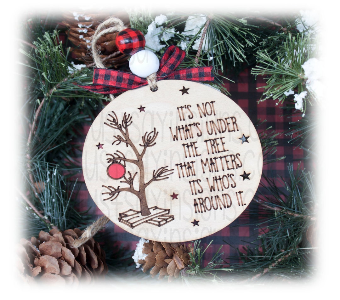 It's Not What's Under the Tree That Matters, It's Who's Around It ...