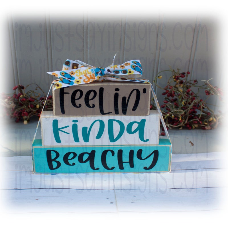 Wood Word Blocks - Etsy