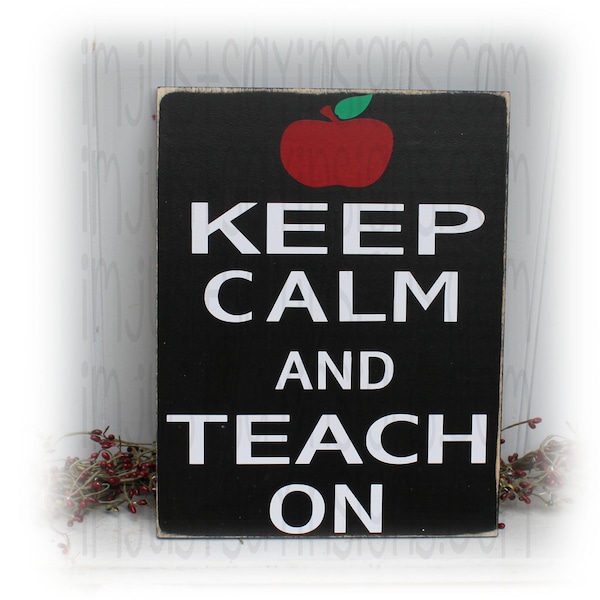 Keep Calm Sign - Etsy