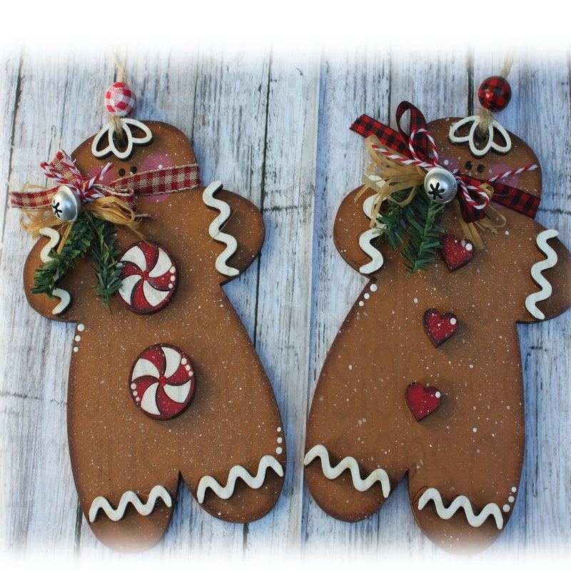 Gingerbread Ornament - Etsy