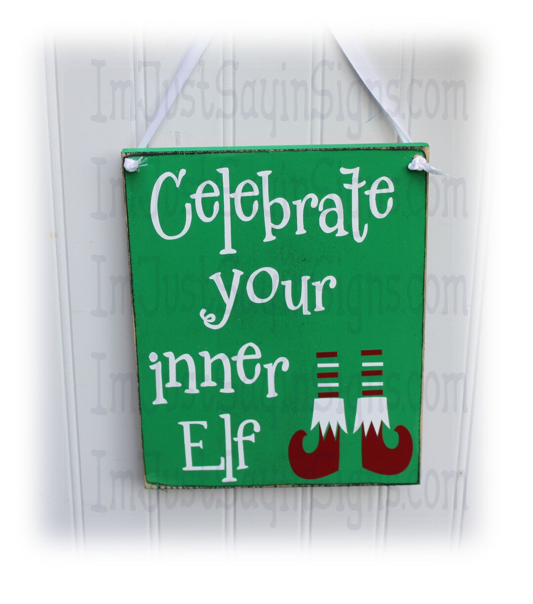Celebrate Your Inner Elf Sign - Etsy