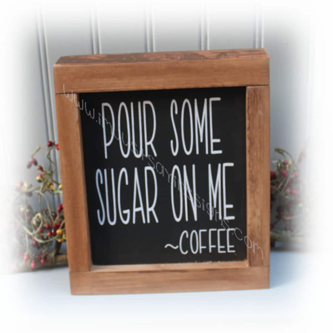 Vierte un poco de azúcar en el letrero de la granja - Etsy España