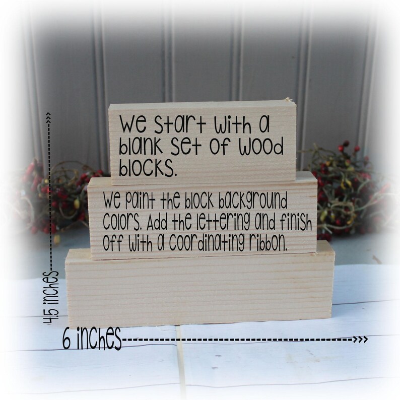 Life is Better With Dogs Itty Bitty Wood Blocks for Tier Tray - Etsy