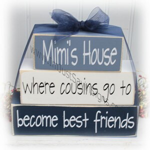 Mimi's House Where Cousins Go to Become Best Friends Stacking Wood ...