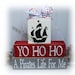 Yo Ho Ho A Pirates Life for Me Wood Stacking Blocks - Etsy