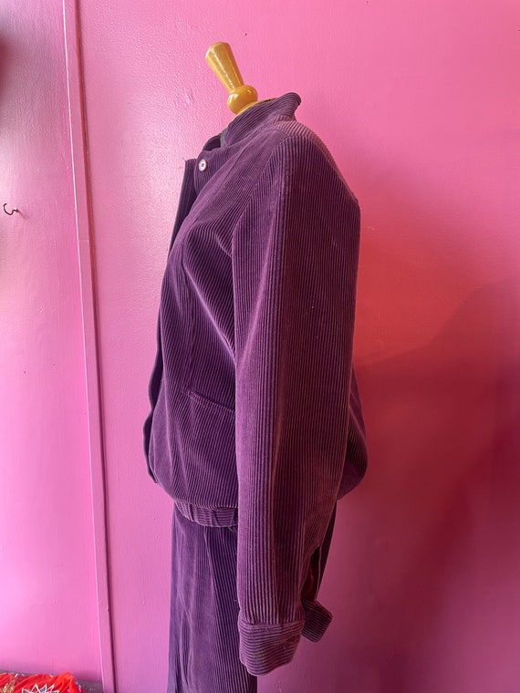 Vintage 1970s Matching Set | 70s 2 Piece Purple Cordu… - Gem
