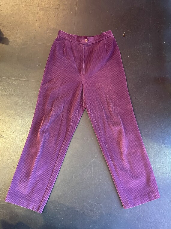 Vintage 1970s Matching Set | 70s 2 Piece Purple Cordu… - Gem